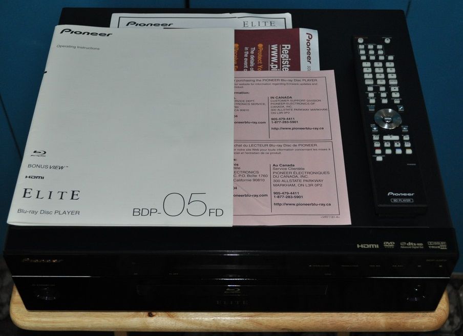 Official Pioneer Elite BDP-05FD & BDP-51FD Owners Thread Official Pioneer Elite BDP-05FD & BDP-51FD Owners Thread